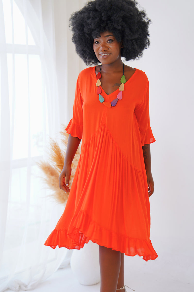 Bailey Hi Lo Rayon Dress – DIVINE DIVA BALI